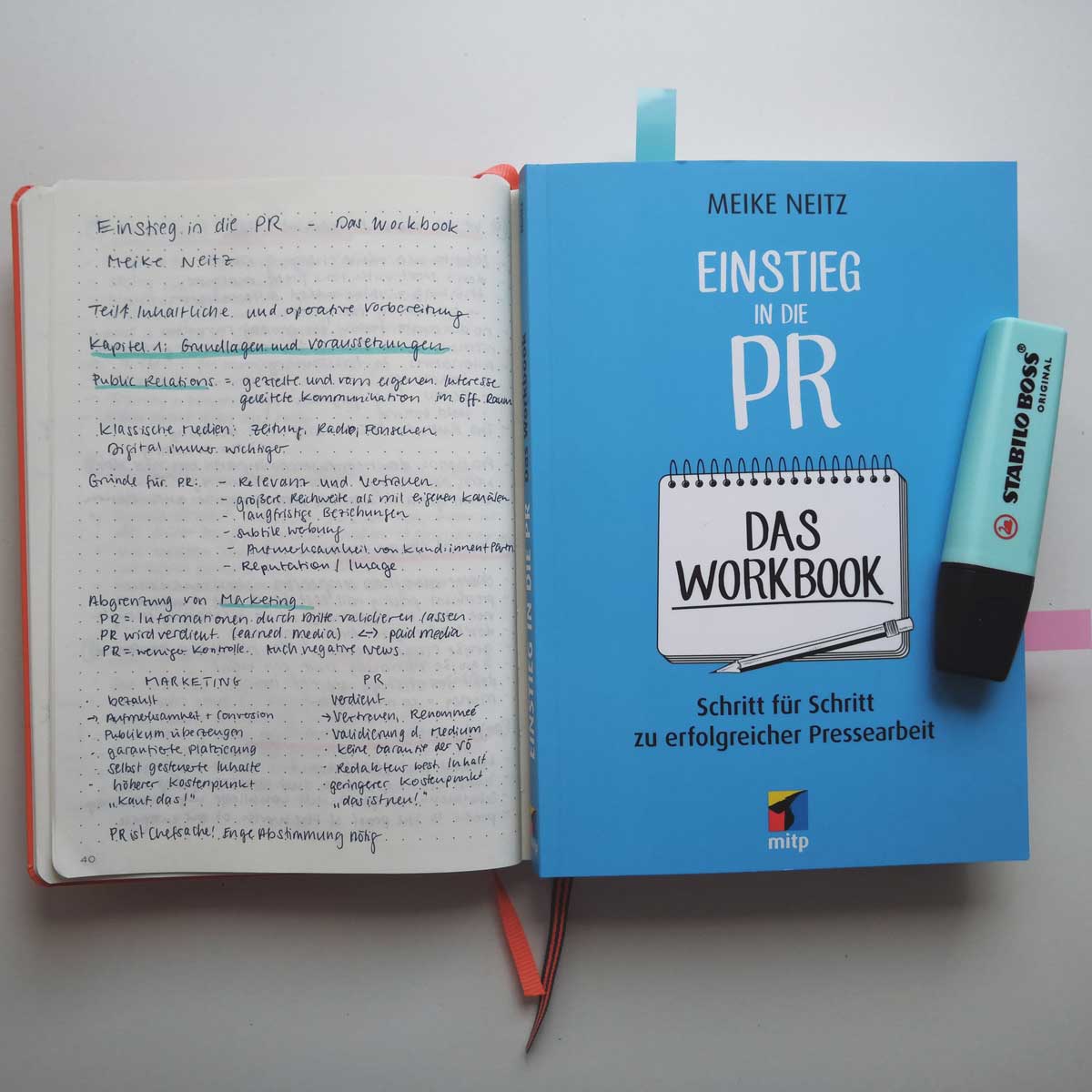 Book Notes: Einstieg in die PR – das Workbook - kommunikato