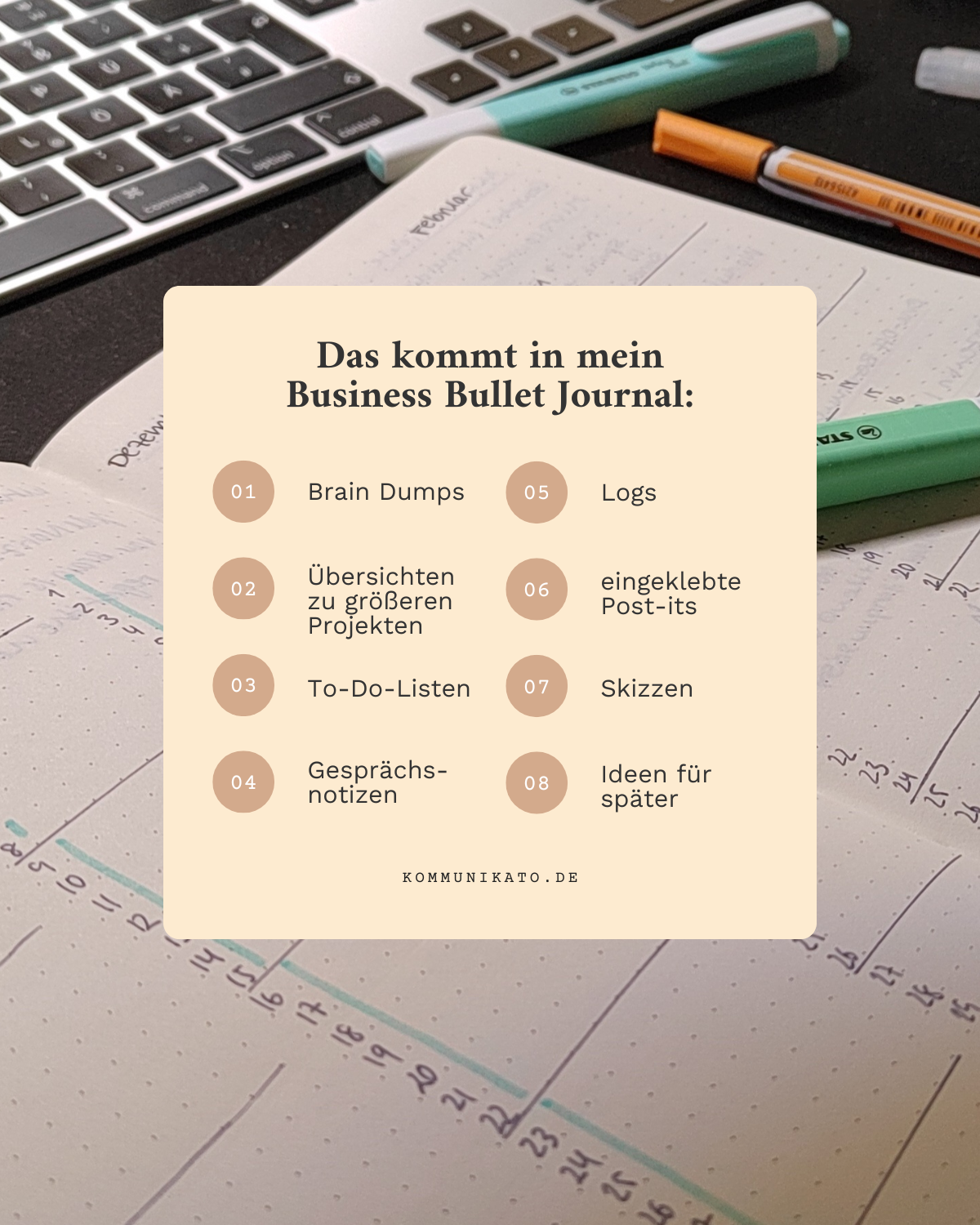Das ist dein Zeichen, ein Business Bullet Journal zu starten! 💫 ...